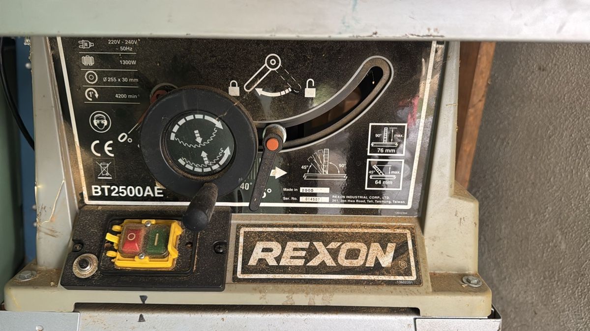 Rexon BT2500A Tischkreissäge - Ideal für Holzprojekte! (Gebraucht) in ...