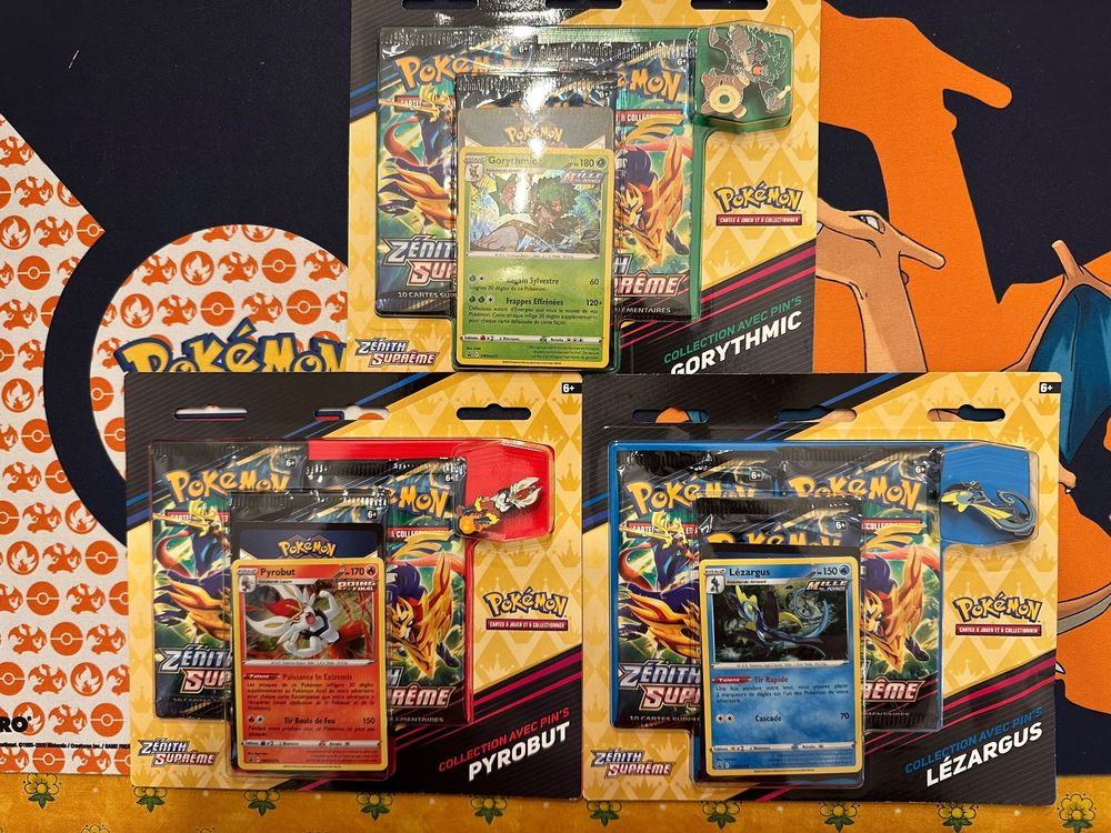Lot de 3 Tri pack Pokemon zénith suprême FR | Kaufen auf Ricardo