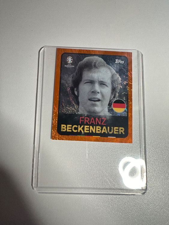 Topps Euro 2024 Leg 9 Orange Franz Beckenbauer Legende | Kaufen auf Ricardo