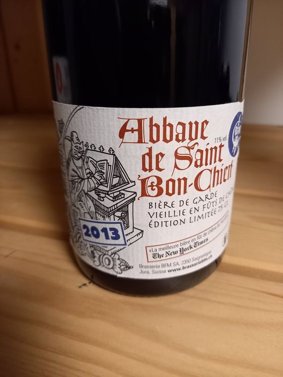 Bières BFM Abbaye de Saint Bon-Chien 75 cl 2008 et 2013 (Gebraucht) in ...