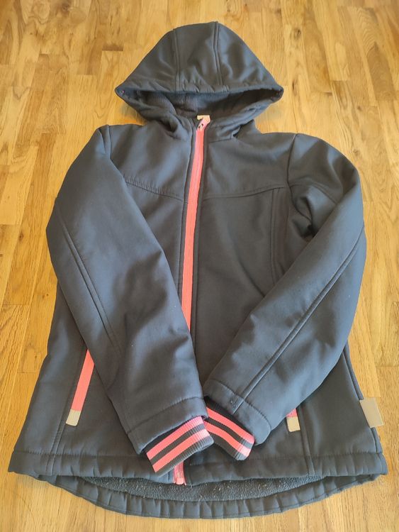 Skijacke Mädchen dunkel-blau-rosa Gr. 140 | Kaufen auf Ricardo