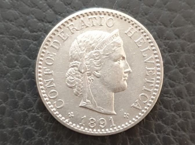 20 Rappen 1891 vz.!! | Kaufen auf Ricardo