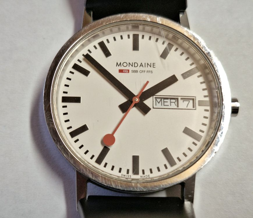 Mondaine SBB Uhr Kult Design Klassiker - Gebrauchter Zustand (Gebraucht ...