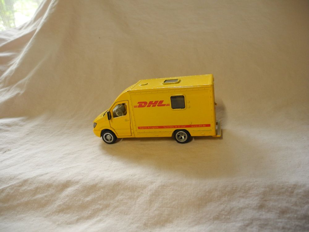 SIKU MERCEDES SPRINTER 1:50 DHL UNBESPIELT (Neu (gemäss Beschreibung ...