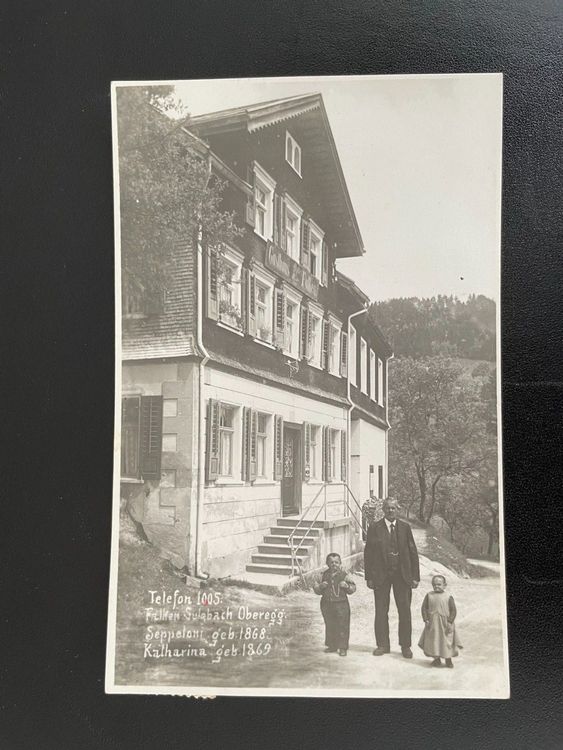 AK AI Oberegg, Sulzbach, Falken, Zwerggeschwister, Seppetoni (Gebraucht ...