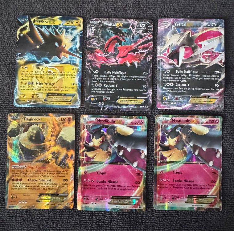 Pokemon XY & Black&White EX Karten FRA (Gebraucht) in Binz für CHF 8 ...