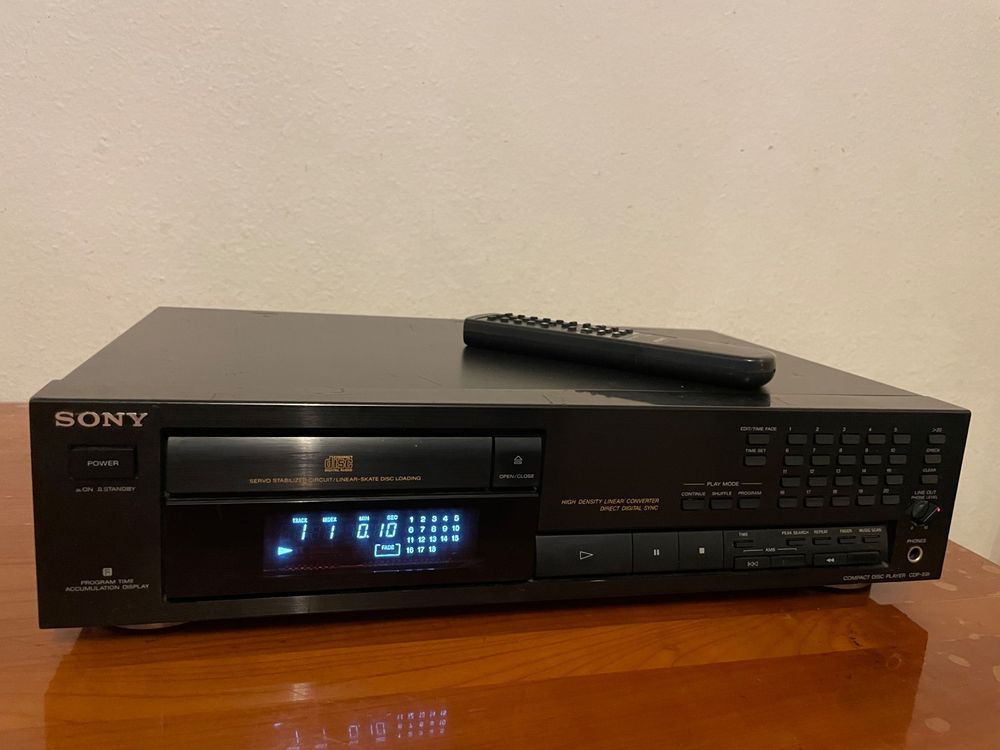 SONY CDP-591 High End CD-Player Mit FB (Gebraucht) in Zürich für CHF 149 – mit Lieferung auf ...