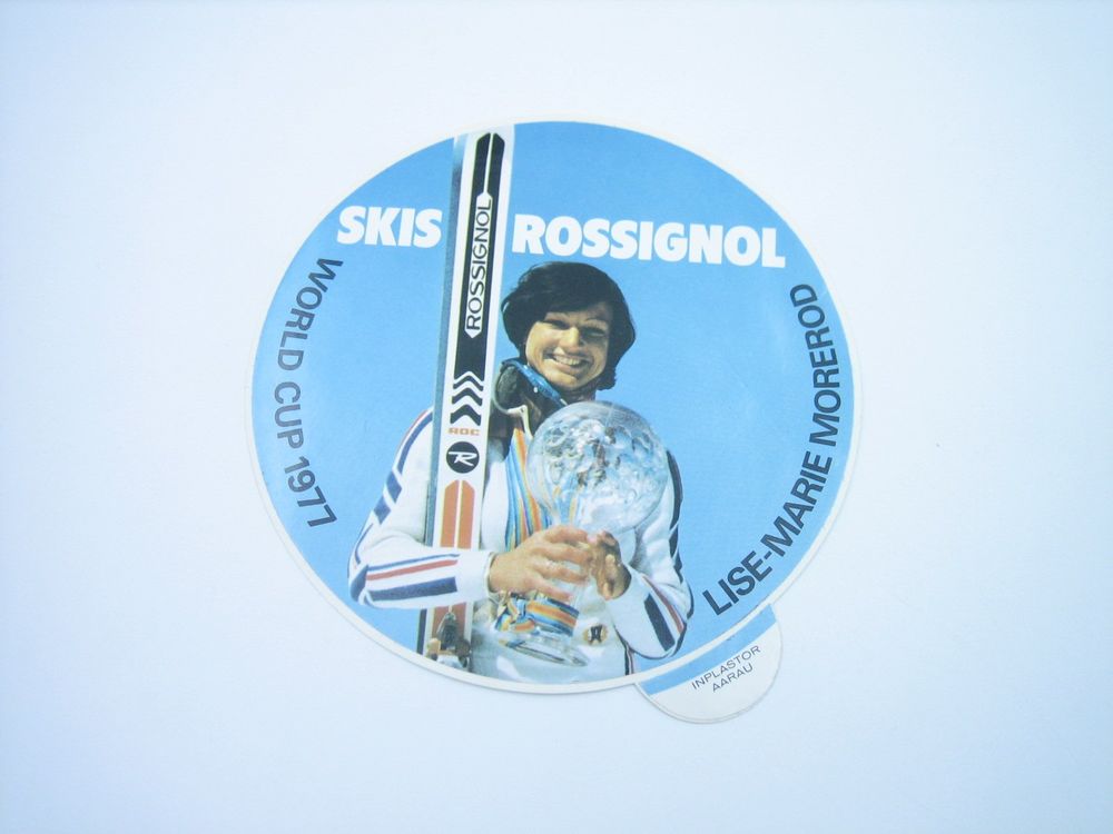 Lise-Marie Morerod Rossignol Aufkleber/Sticker (Gebraucht) in Zürich ...