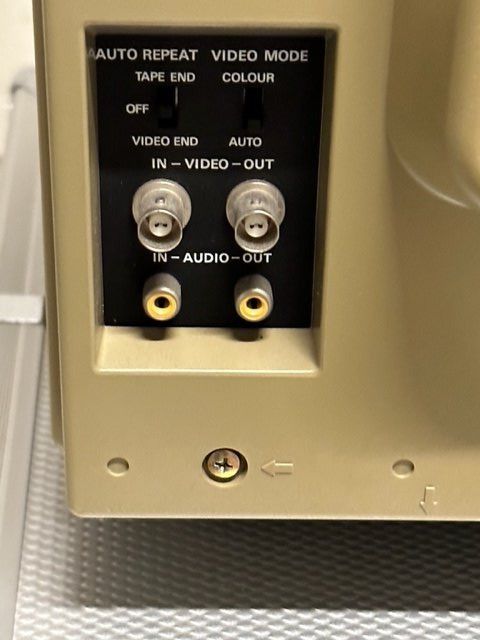 Panasonic VHS-Monitor-Wiedergabegerät (Gebraucht) in Frauenkappelen für ...