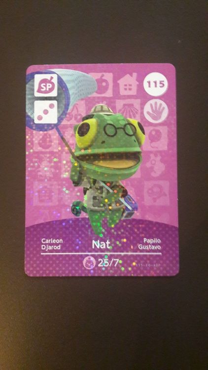 ACNL/NH Amiibo Karte - Nr. 115 Carleon (Gebraucht) in Nänikon für CHF 3 ...