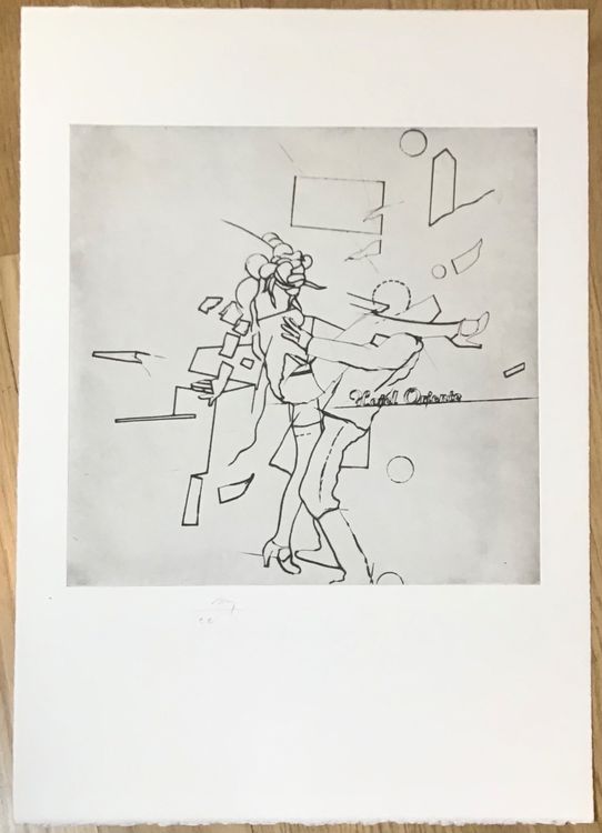 Urs DICKERHOF (1941) Sehr Seltener Radierung Handsigniert | Kaufen auf Ricardo