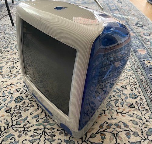 iMac G3 blau – Sammlerobjekt Vintage Macintosh von Apple (Gebraucht) in ...