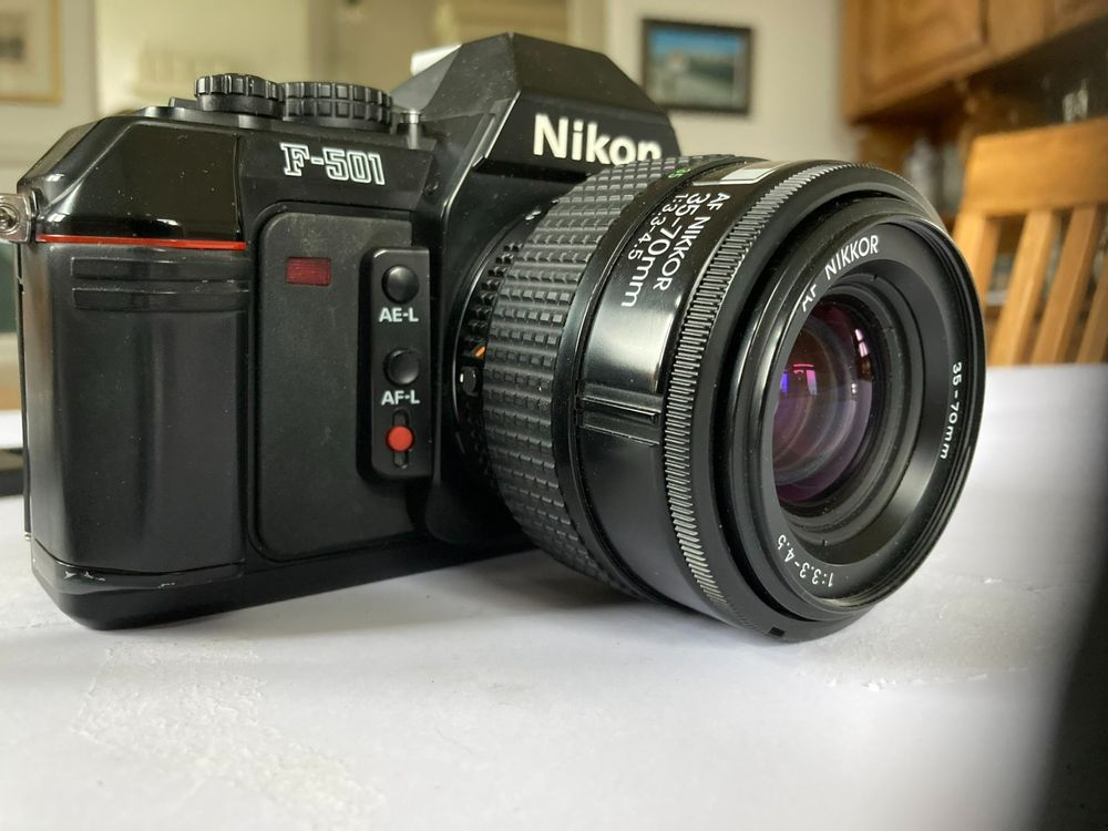 NIKON F-501 mit AF-Nikkor35-70mm (Gebraucht) in Luterbach für CHF 49 ...