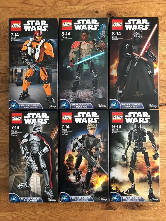 Lego Star Wars Buildable Figures Bundle (Neu und originalverpackt) in ...