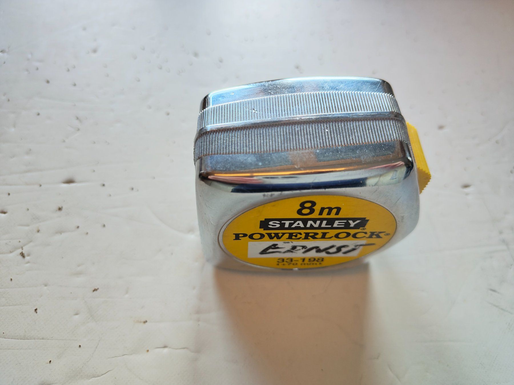 Stanley Powerlock Rollmeter, 8m - Solides Werkzeug für He... (Gebraucht ...