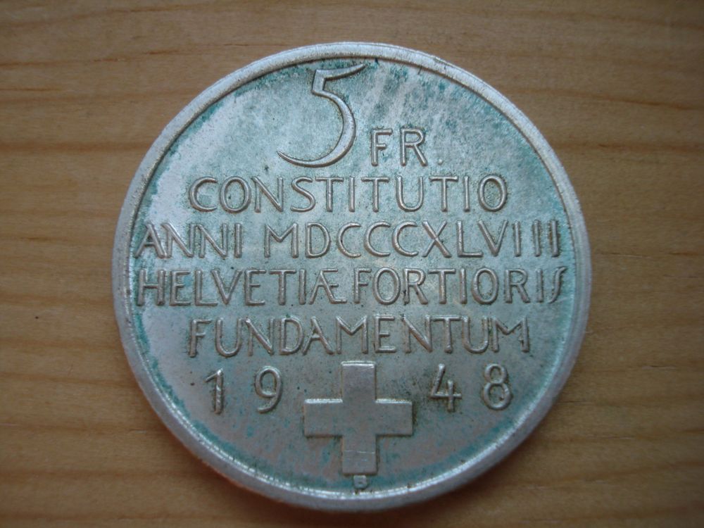 (D) 5Fr 1948 (D'occasion) à Erlach pour CHF 12 – avec livraison ...