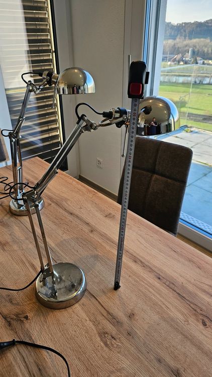 2x FORSA Arbeitsleuchte A0501, vernickelt (Gebraucht) in Honau für CHF ...