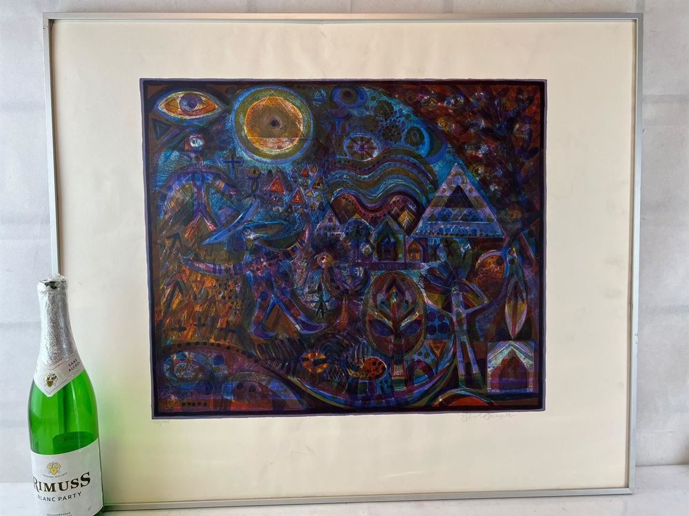 interessant Grosser Litho handsigniert. (Neu und originalverpackt) in Neuhausen am Rheinfall für ...