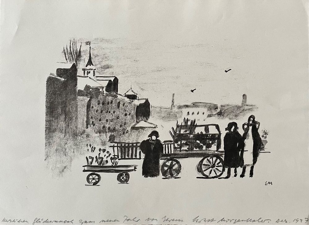 Ernst Morgenthaler (1887-1962) Litho.Handsig.Beschrieftet (Gebraucht) in Hochdorf für CHF 10 ...