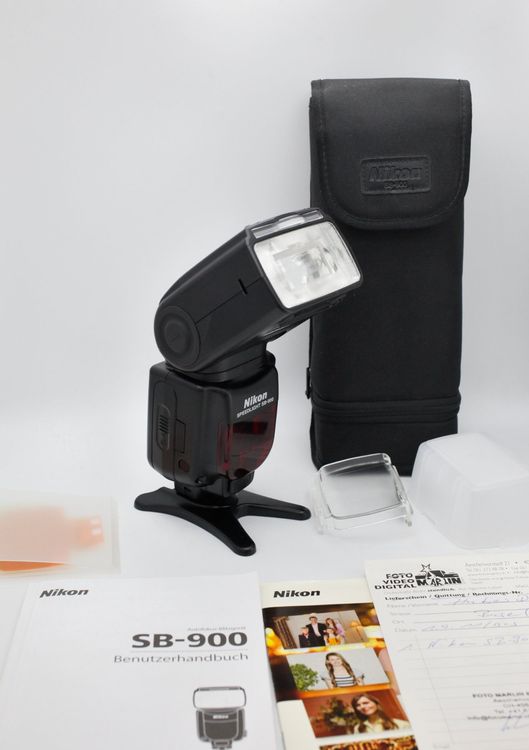 Nikon Speedlight SB-900 mit Zubehör, top Zustand ! (Gebraucht) in ...