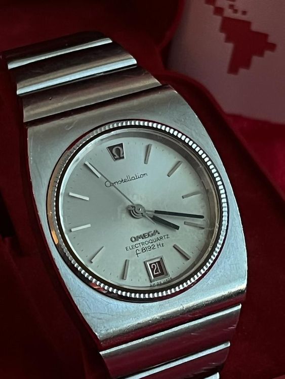 Omega Constellation Electroquarz f 8192 Beta21 Werk 44x37mm (Gebraucht ...