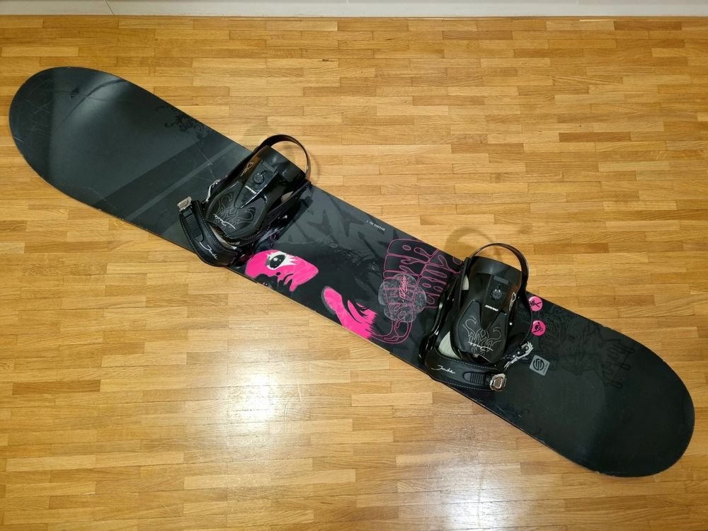 Super coole SANTA CRUZ 150 + NEUWERTIGE DRAKE Jade Bindung M (Gebraucht ...