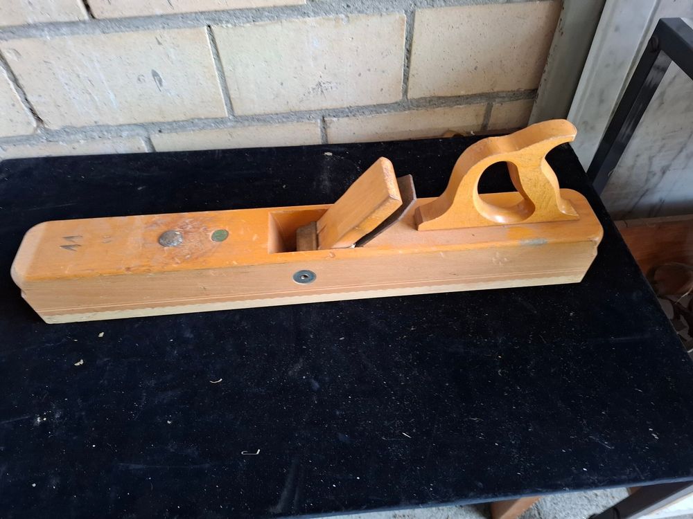 Grosser Holzhobel Hobel 60cm Handhobel Handarbeit Vintage... (Gebraucht ...