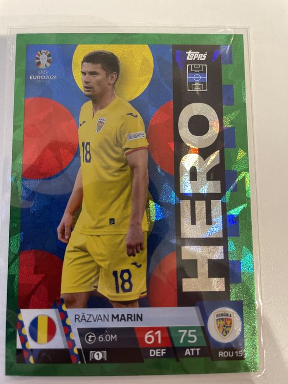 Match Attax EURO 2024: Răzvan Marin HERO Karte (Neu (gemäss Beschreibung)) in Burgdorf für CHF 0 ...
