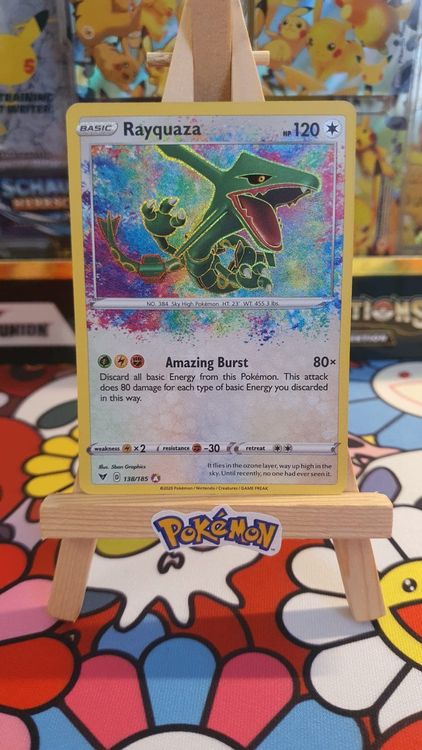 Pokémon - Rayquaza - Amazing Rare | Kaufen auf Ricardo