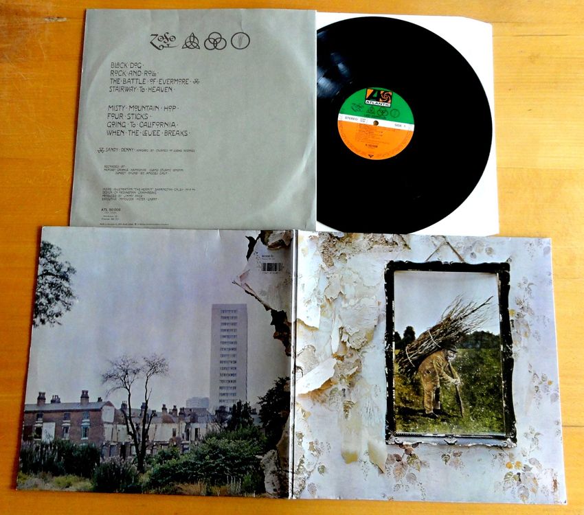 LP LED ZEPPELIN IV ATLANTIC 1971 neuwertig KULT-LP | Kaufen auf Ricardo