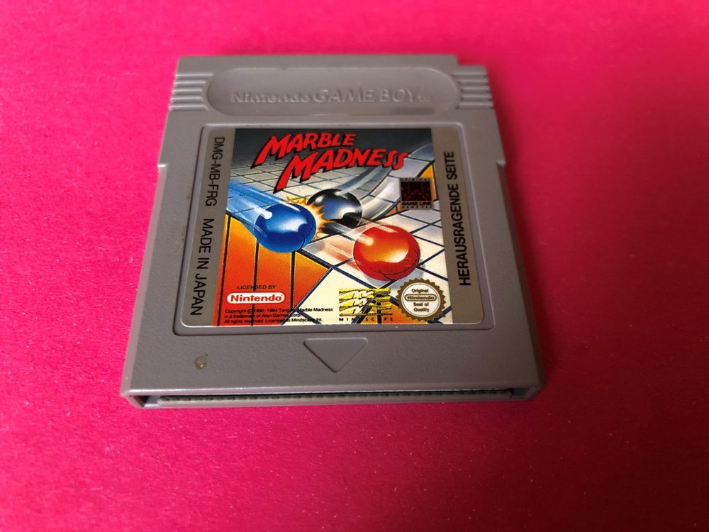MARBLE MADNESS SPIEL FÜR NINTENDO GAME BOY (Gebraucht) in Hägendorf für ...