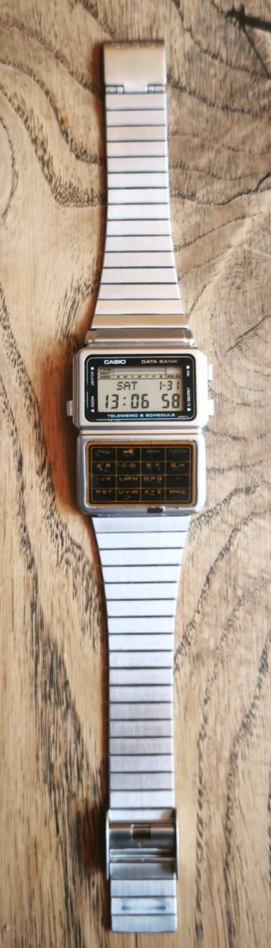 Casio Data Bank DBC-600 Vintage von 1985 Neue Batterie (Gebraucht) in ...