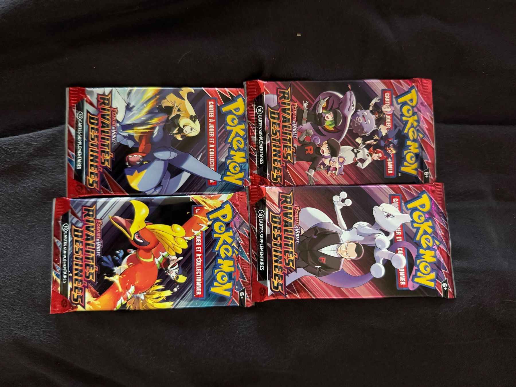 Booster Pokémon ev 10 destinée rivalités sceller (Neuf avec emballage d ...