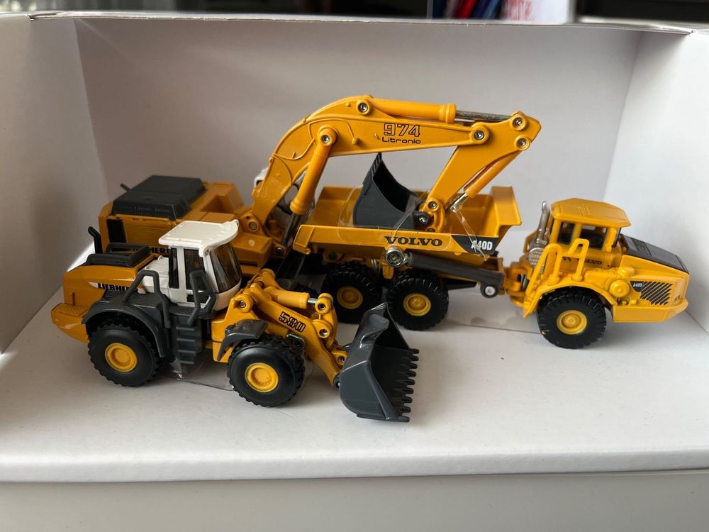 SIKU 1810, Baumaschinenset, VOLVO (Neu und originalverpackt) in ...
