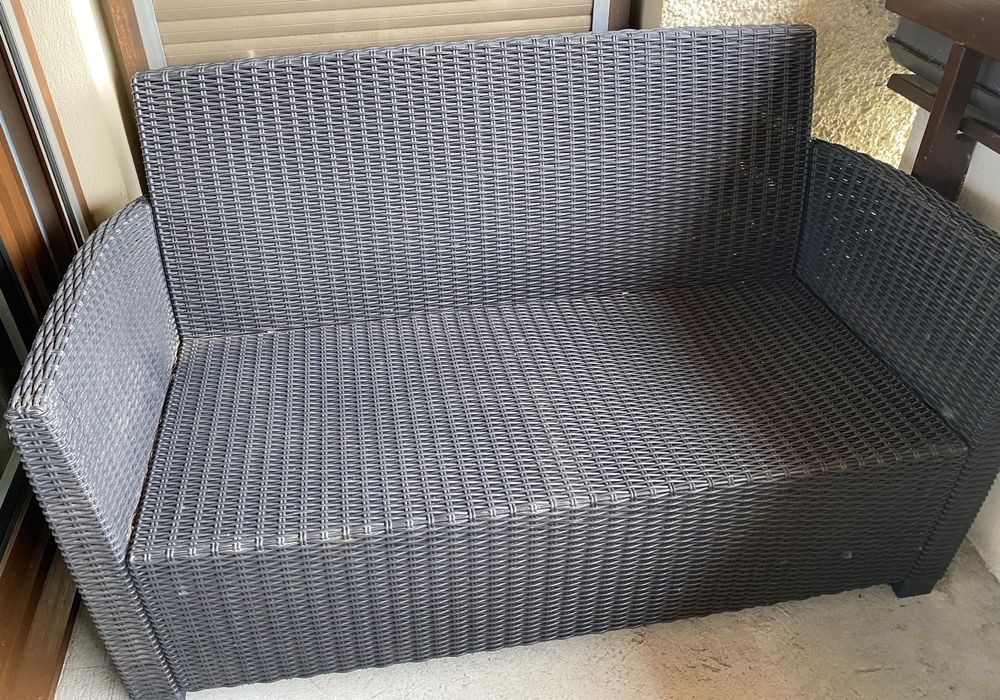 Balkon/Garten Sofa Rattan (Gebraucht) in mettmenstetten für CHF 20 ...