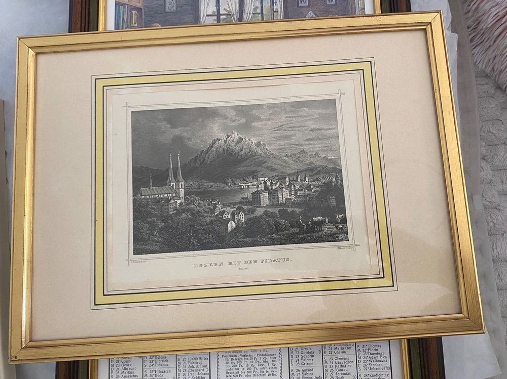 Kupferstich (Gebraucht) in Root für CHF 35 – mit Lieferung auf Ricardo kaufen