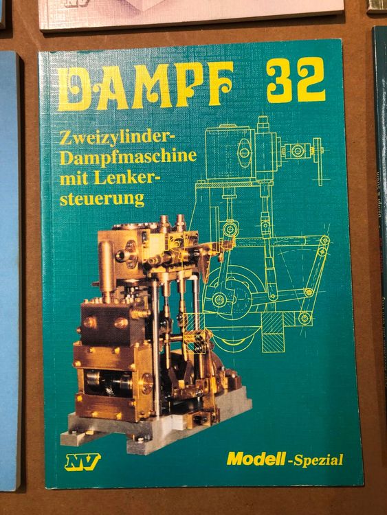 Modellbauheft DAMPF 32, Zweizylinder Dampfmaschine | Kaufen auf Ricardo