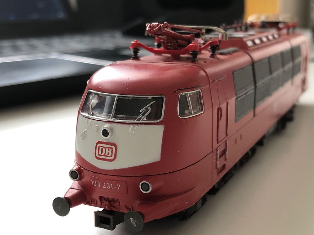 (KOPIE) schöne Roco DB BR 103 rot, analog | Kaufen auf Ricardo