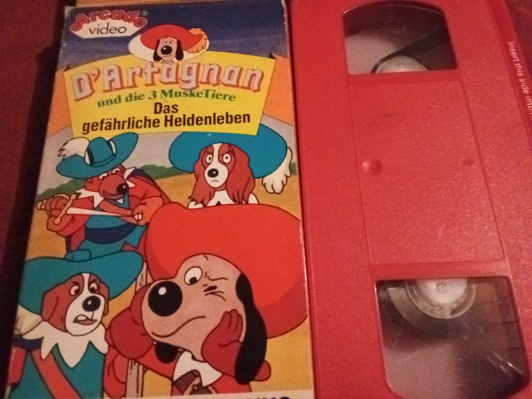 4x Arcade VHS D'Artagnon und die drei Musketiere (Gebraucht) in ...