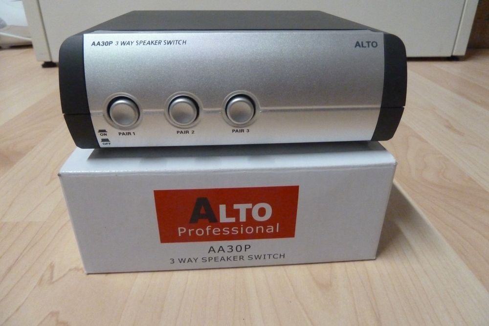 ALTO 3 Way Speaker Switch (Neu und originalverpackt) in Affoltern am ...