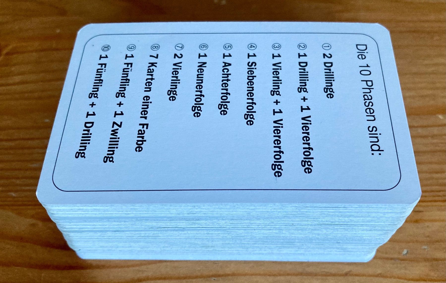 Phase 10 (Ravensburger-Spiel von 1998/2001) (Gebraucht) in Zürich für ...
