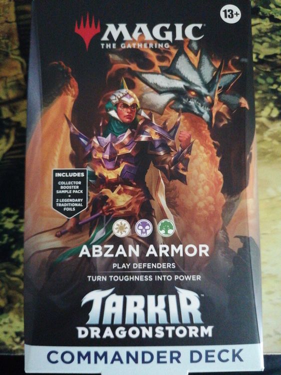 Magic the Gathering Commander Precon Abzan Armor ENG (Neu und ...