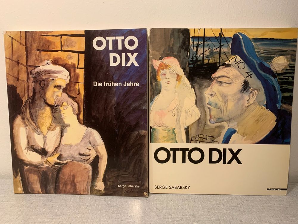 2x Bildband Otto Dix - 1986, 1995; Serge Sabarsky (Hrsg.) (Gebraucht ...