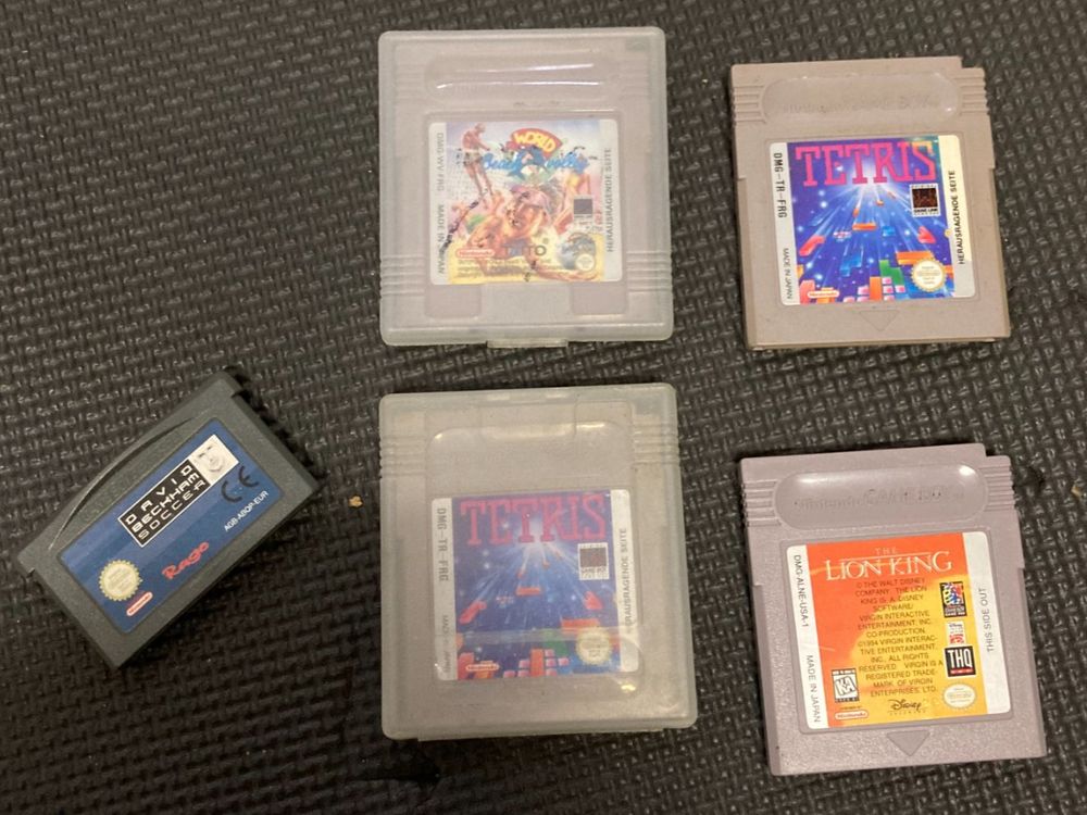 Nintendo Game Boy Spiele – Tetris, Lion King, u.a. (Gebraucht) in ...