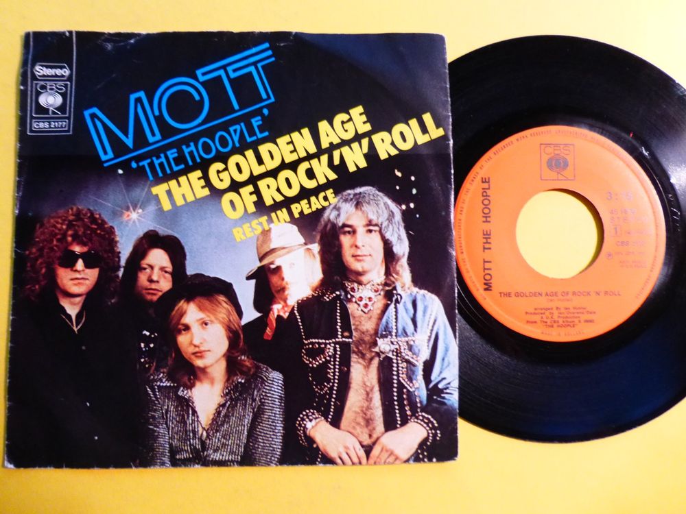 MOTT THE HOOPLE 7" THE GOLDEN AGE OF ROCK 'N' ROLL | Kaufen auf Ricardo