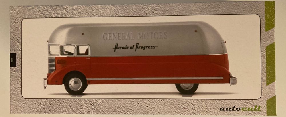 Modelltruck-GM Streamliner-Parade of Progress-1936-Autocult (Neuf avec ...