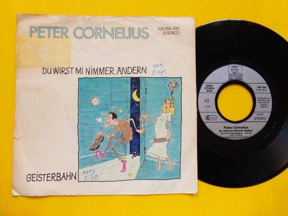 Peter Cornelius – Du Wirst Mi Nimmer Ändern (Gebraucht) in Zürich für ...