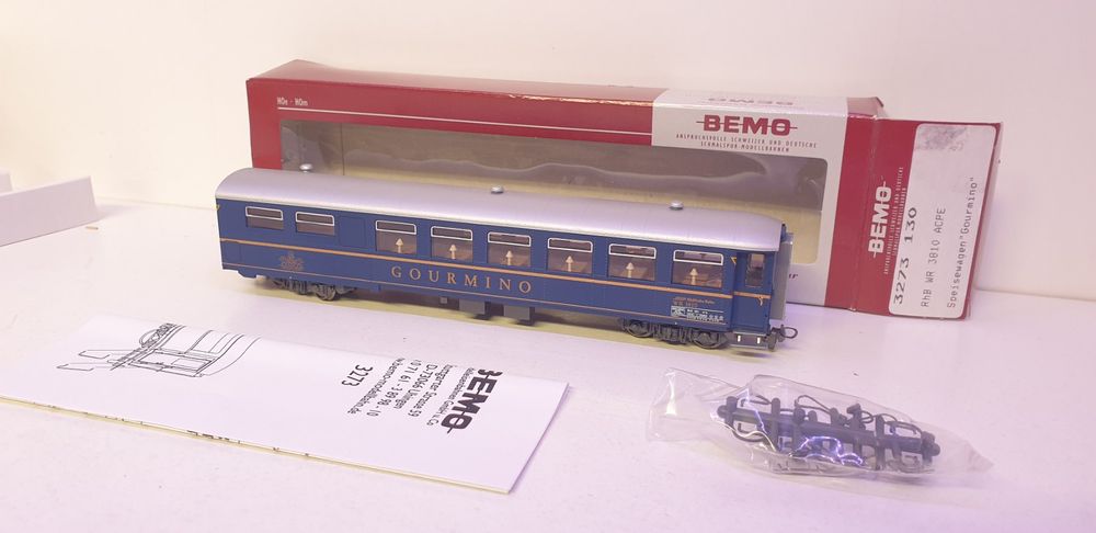 Bemo RhB Speisewagen Gourmino ACPE 3273 130 (Neu (gemäss Beschreibung)) in Neuenhof für CHF 89 ...