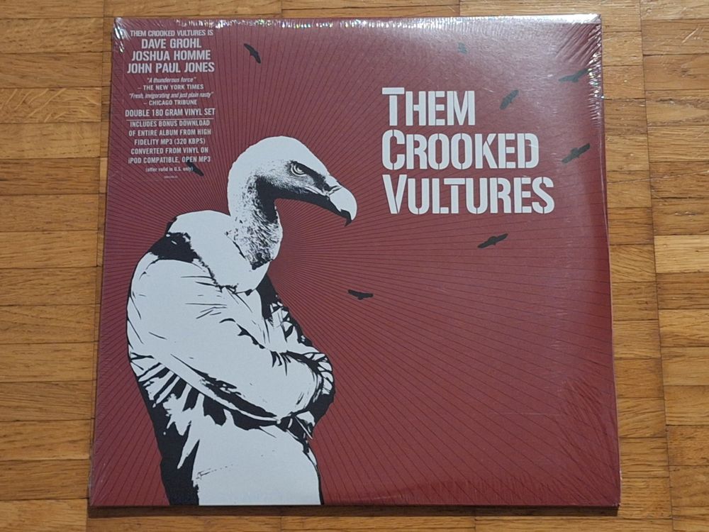 Them Crooked Vultures, Them Crooked Vultures - 2 LP USA 2009 (Neu und ...