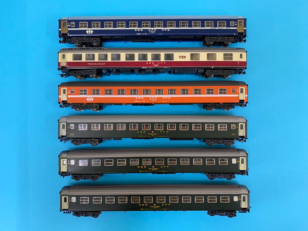 DC Liliput SBB 6-teiliger SBB RIC Schnellzug (Gebraucht) in Regensdorf für CHF 114 – mit ...